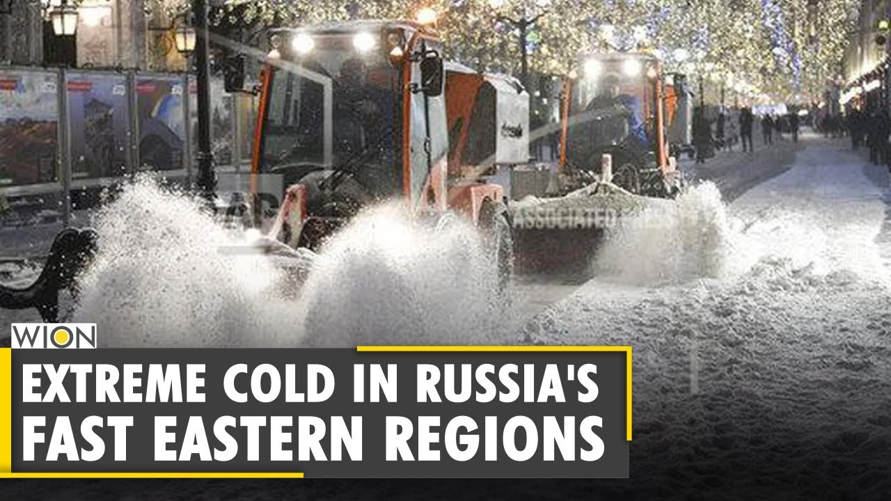 Extreme cold weather in Russia's far eastern regions | World News - YouTube
