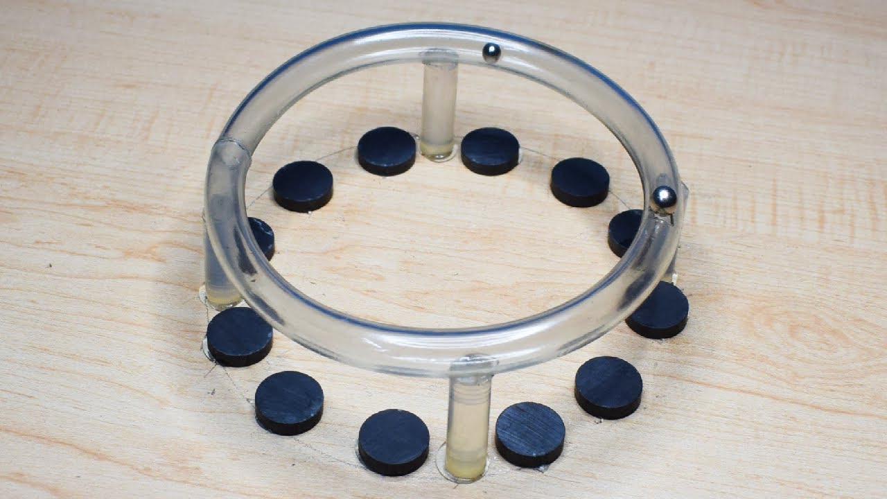 Awesome DIY New Experiment with Steel Ball and Magnet - YouTube