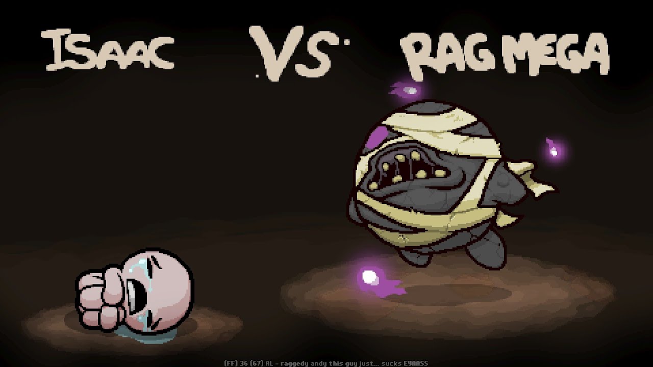 binding of isaac Repentance Revamped Rag Mega No Hit fight! - YouTube