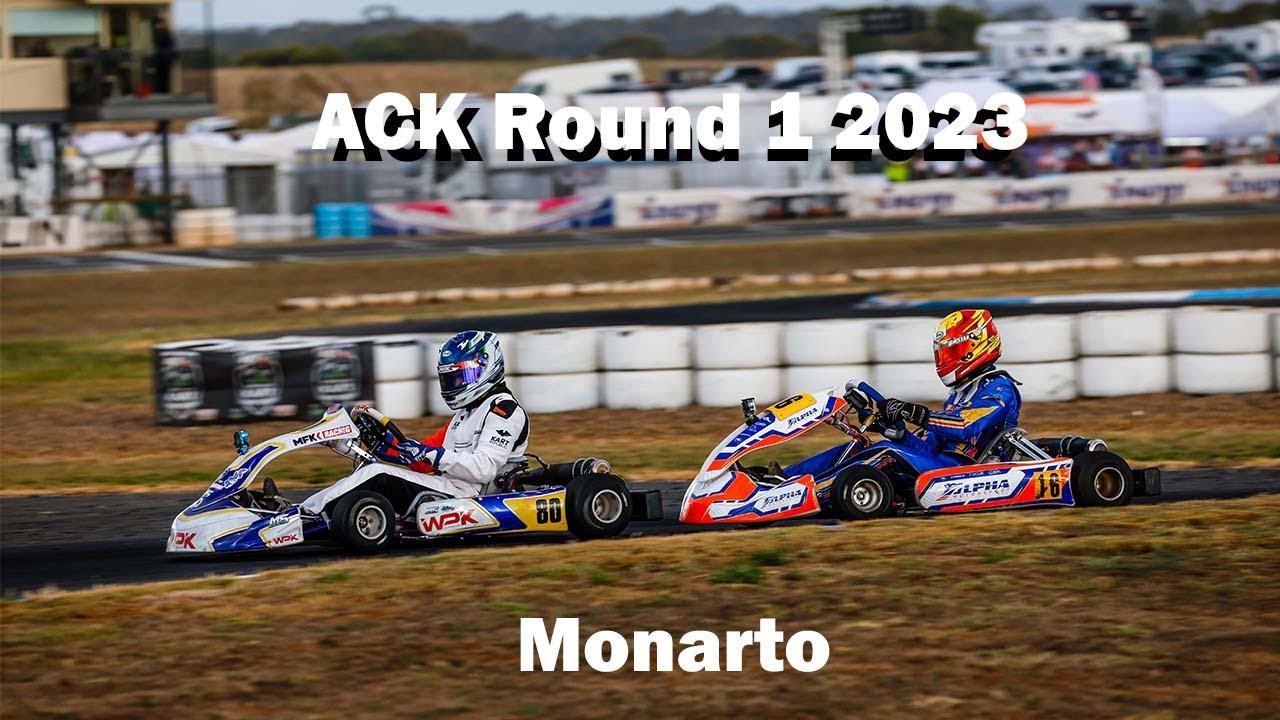 AKC Round 1 FINAL KA3 Senior 2023 Monarto (go kart club of SA) - YouTube
