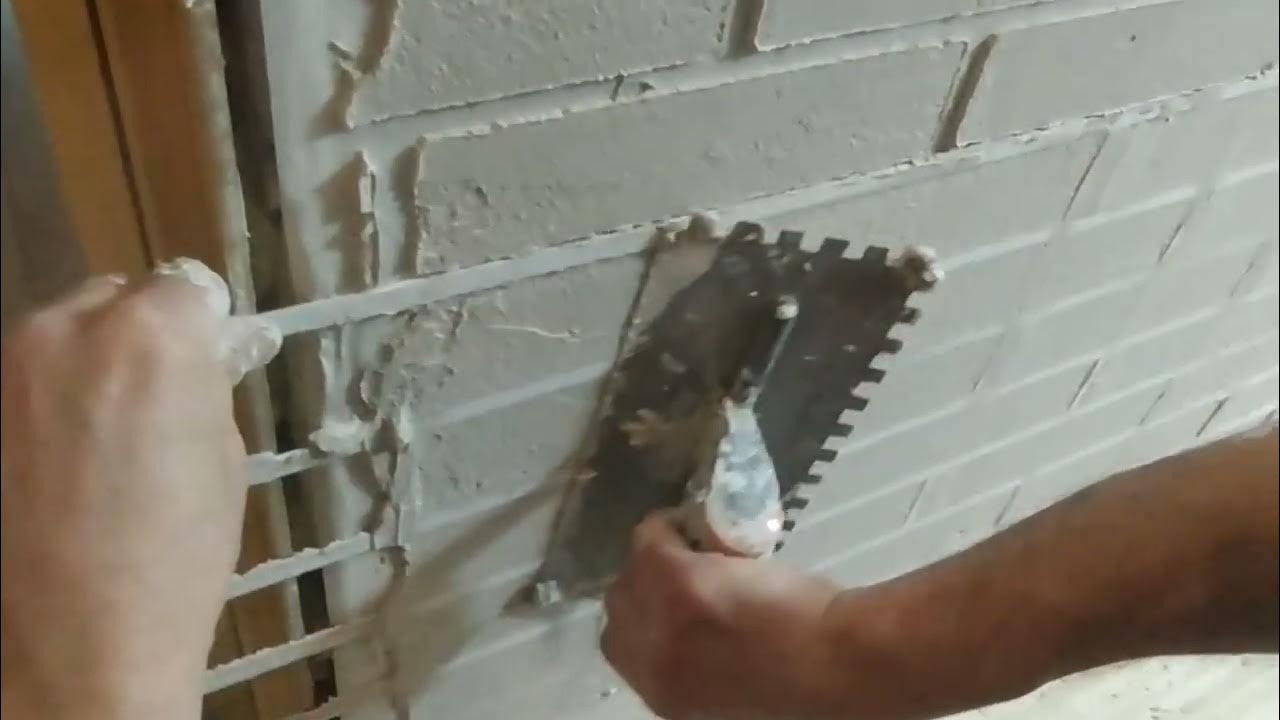 КИРПИЧИ С ГИПСОВОЙ ШТУКАТУРКИ ТРАФАРЕТ Youtube