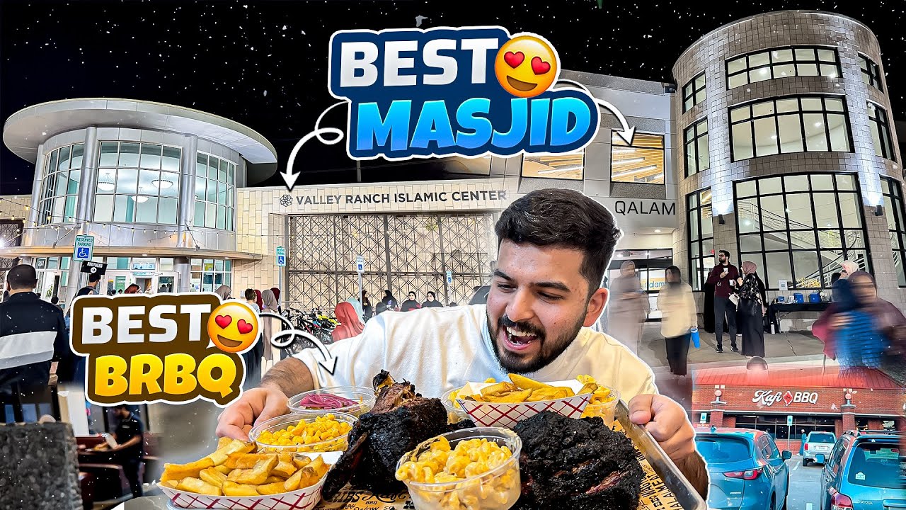 Ramadan day 21 in Usa 🇺🇸| visited the most popular mosque in dallas ...