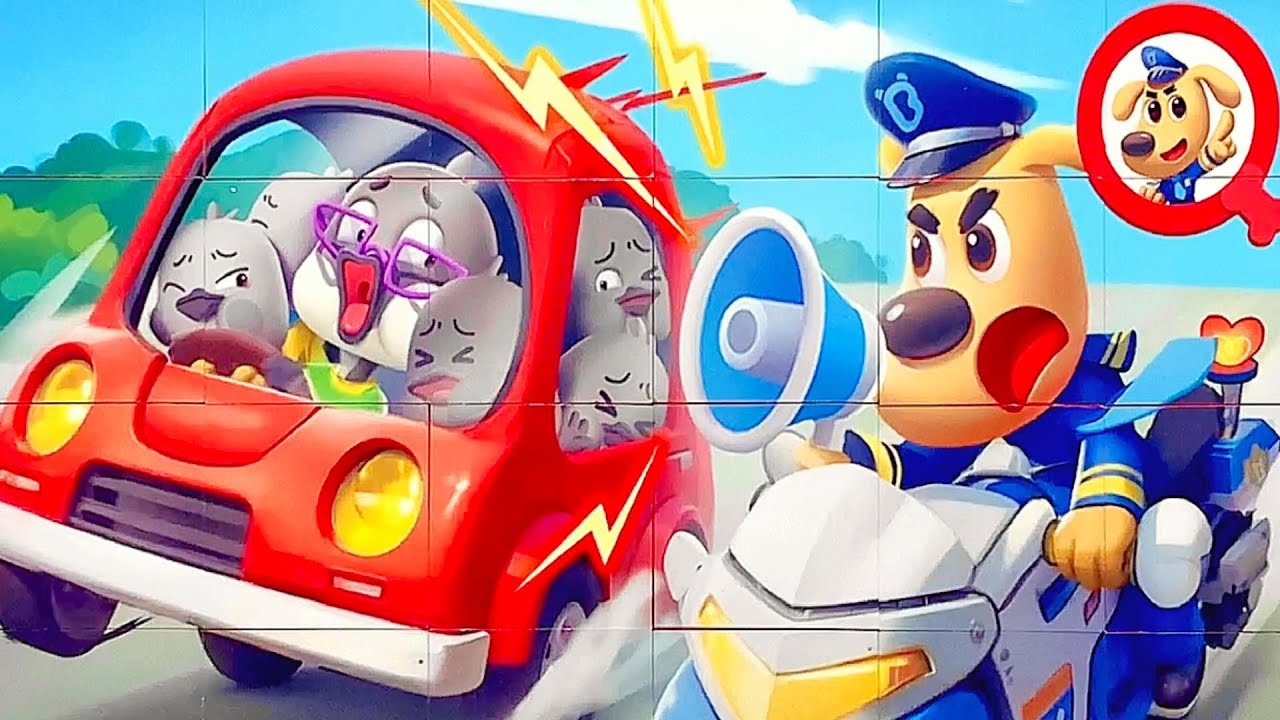 Dangers of Overloaded Vehicles | Sheriff Labrador | Puzzle for kids and ...
