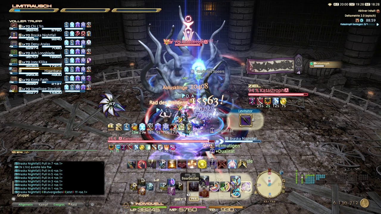 FFXIV RDM Perfect Opener O2s (Ninja POV) - YouTube