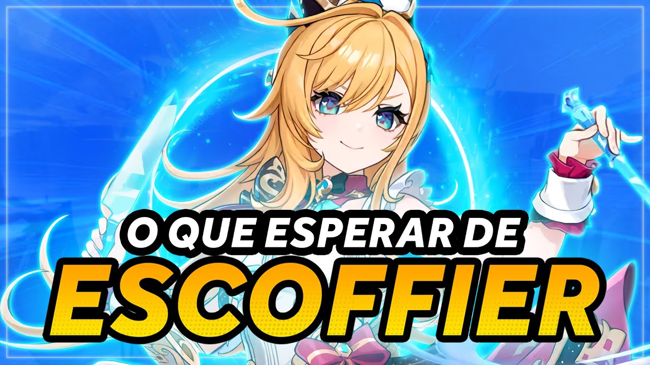 TESTEI a ESCOFFIER e ela está UM MONSTRO! VOCÊ PRECISA DELA! | GENSHIN ...