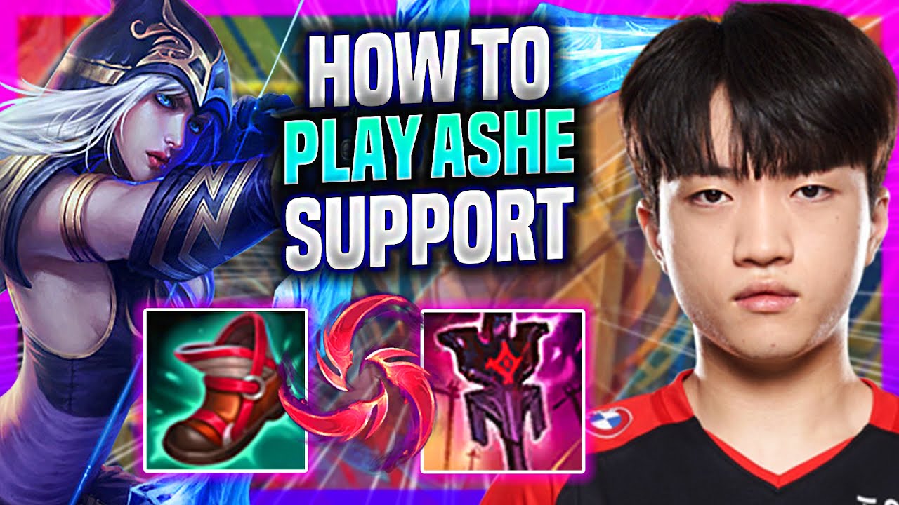 LEARN HOW TO PLAY ASHE SUPPORT LIKE A PRO! - T1 Keria Plays Ashe ...