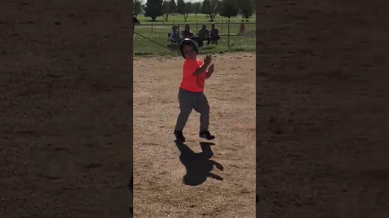 Kid Falls While Running in Field During Baseball Practice - 1299466 ...
