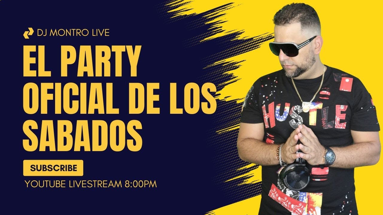 DJ MONTRO LIVE / EN VIVO 🔥 Sabado 31 de Mayo - YouTube