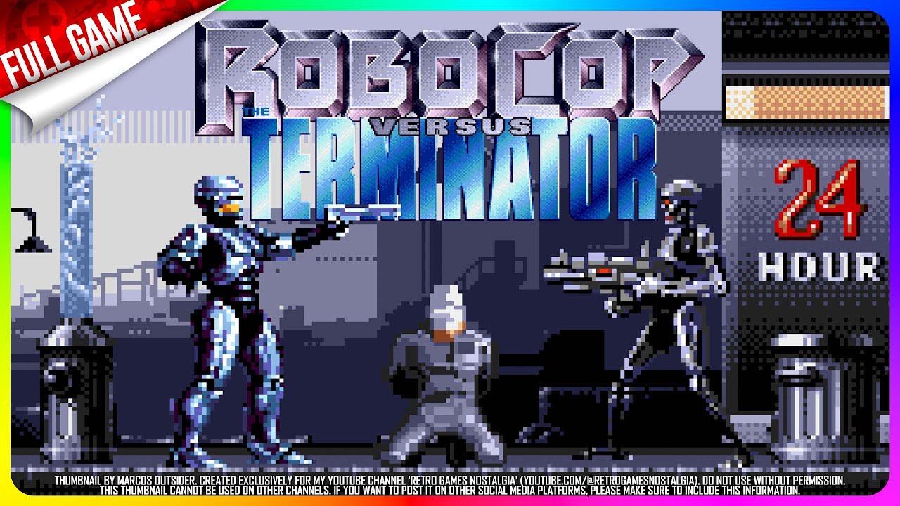 RoboCop Versus The Terminator (Sega Genesis - US) Longplay - YouTube