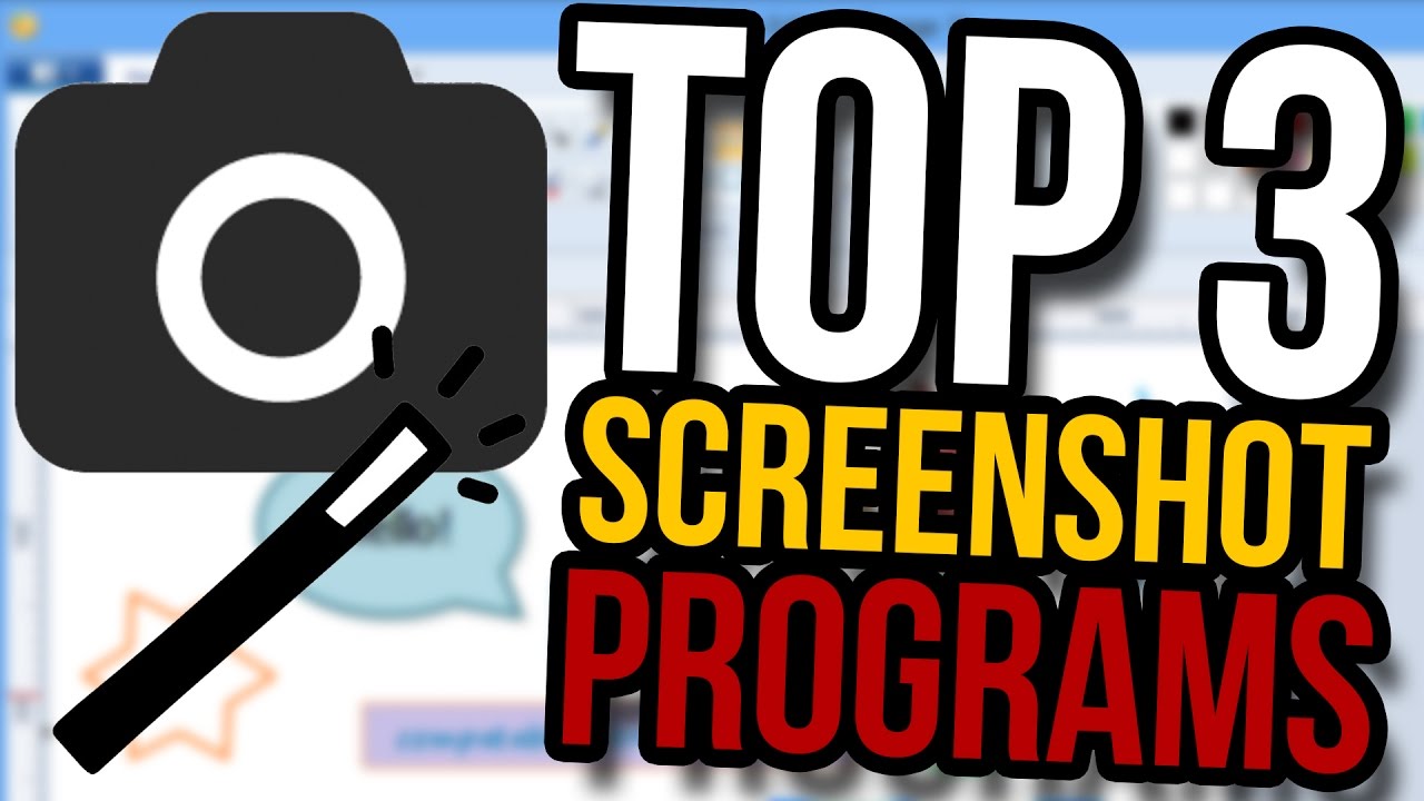 Top 3 Screenshot Programs For Windows YouTube top-3-screenshot-programs-for-windows-youtube