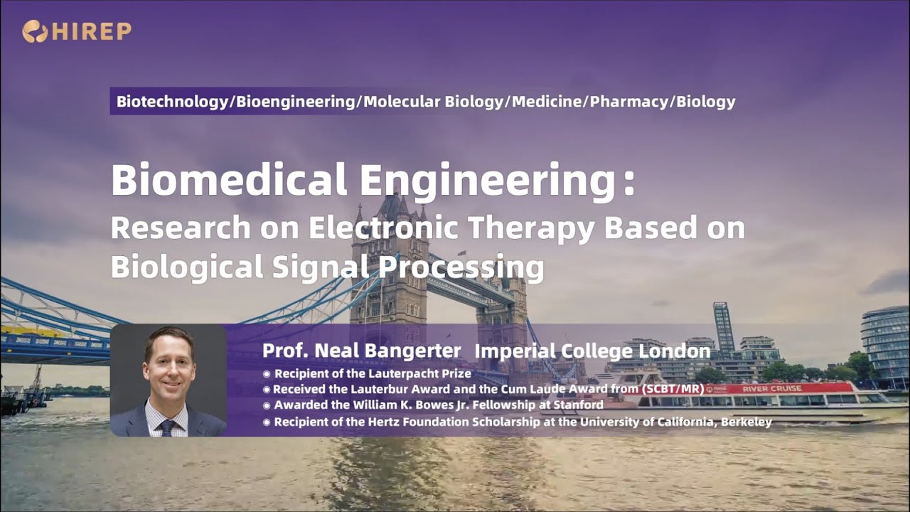 HIREP Professor Interview – Professor Neal Bangerter from Imperial ...