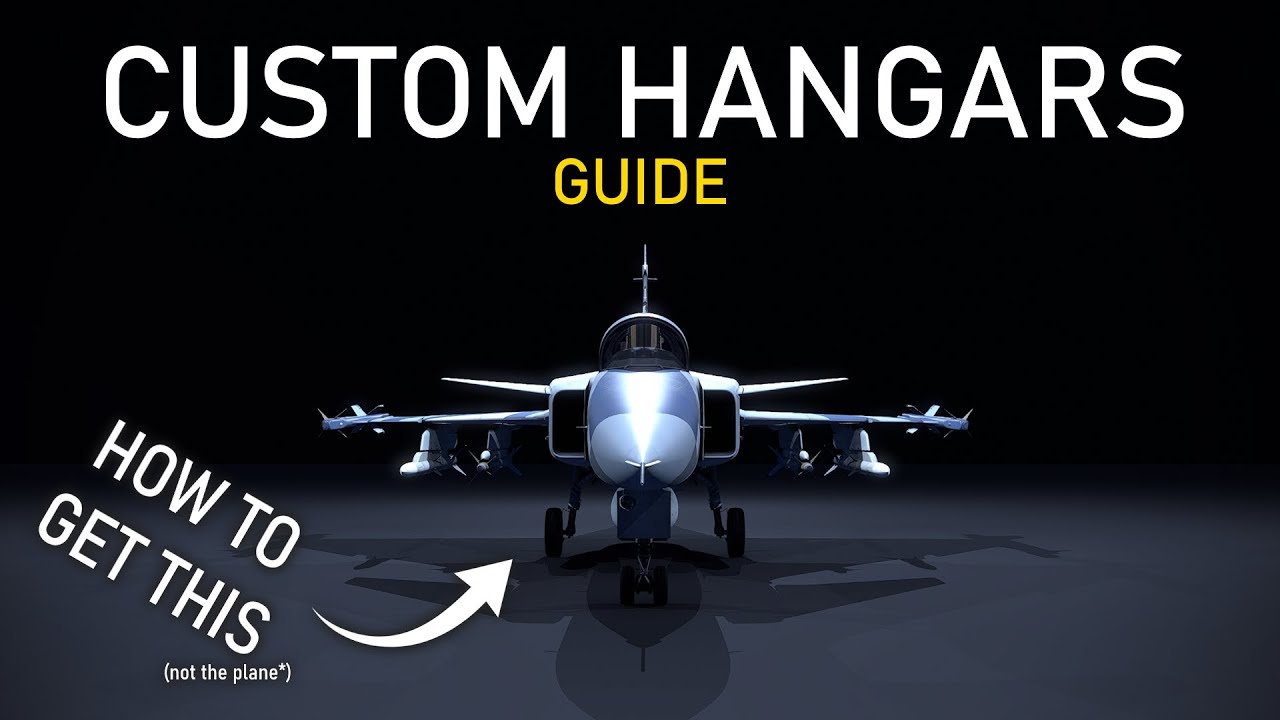 How to install Custom Hangars in War Thunder - YouTube