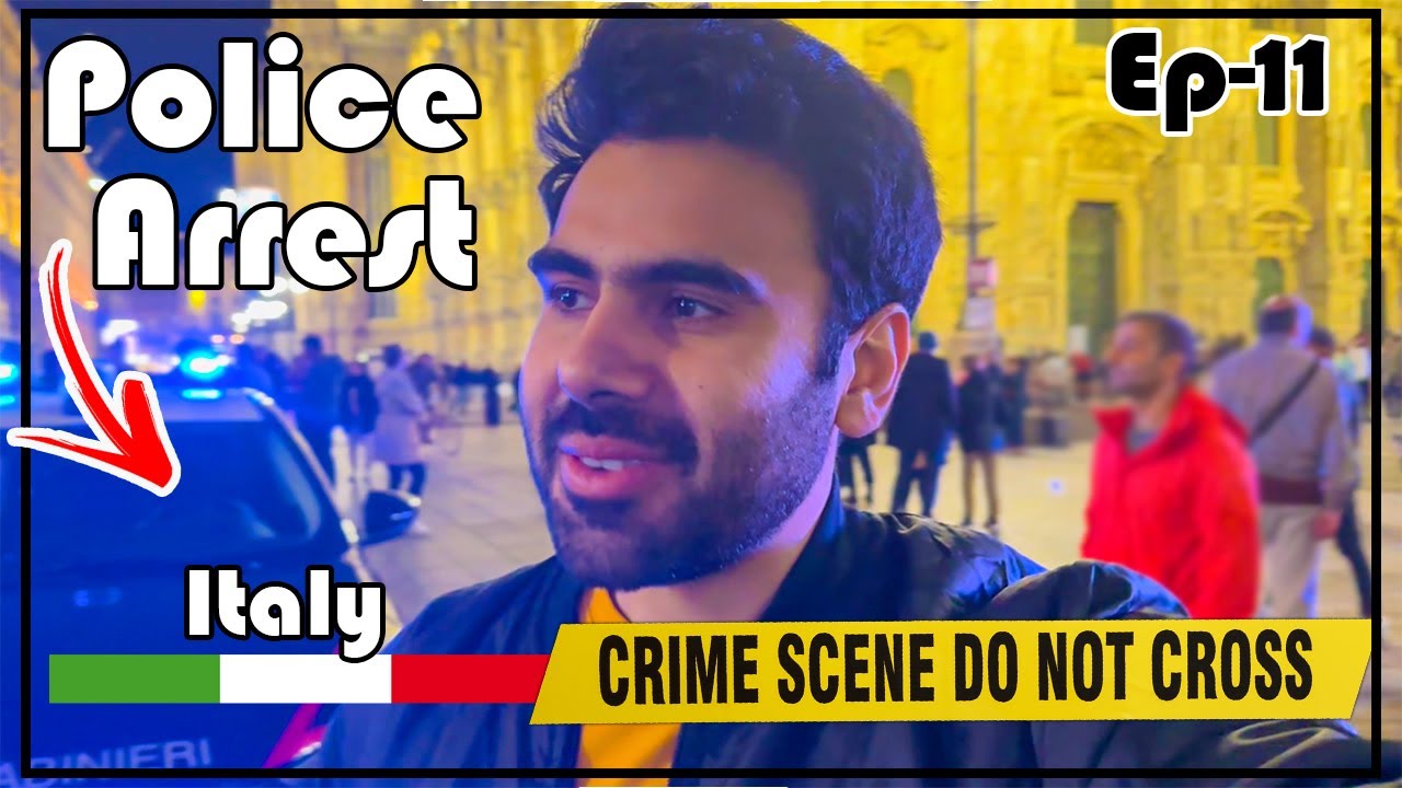 Why Milan Police Arrest Tourist | Duomo di Milano | Europe Trip Ep-10 ...