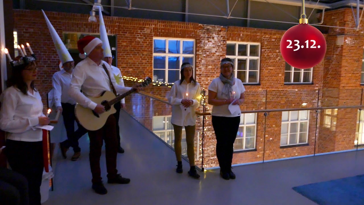 Centria LinkedIn Christmas Calendar 2019 - Mathias Nylund - YouTube