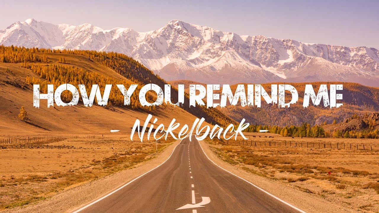 How You Remind Me - Nickelback ( Lyric Video ) - YouTube