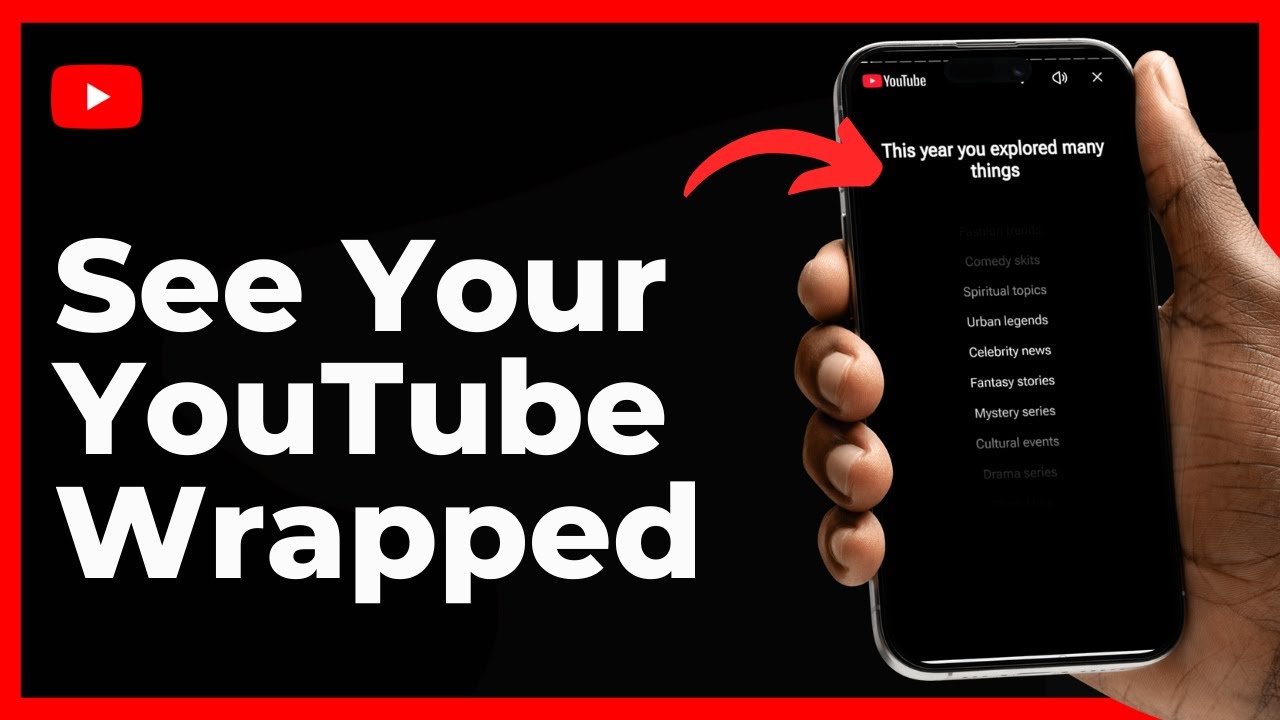How To See Your YouTube Wrapped - YouTube