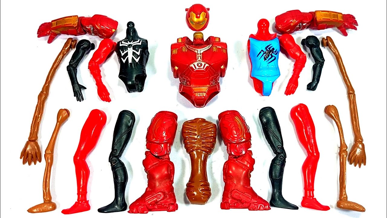 assemble toys..iron buster vs spider hoodie jacket vs siren head vs ...