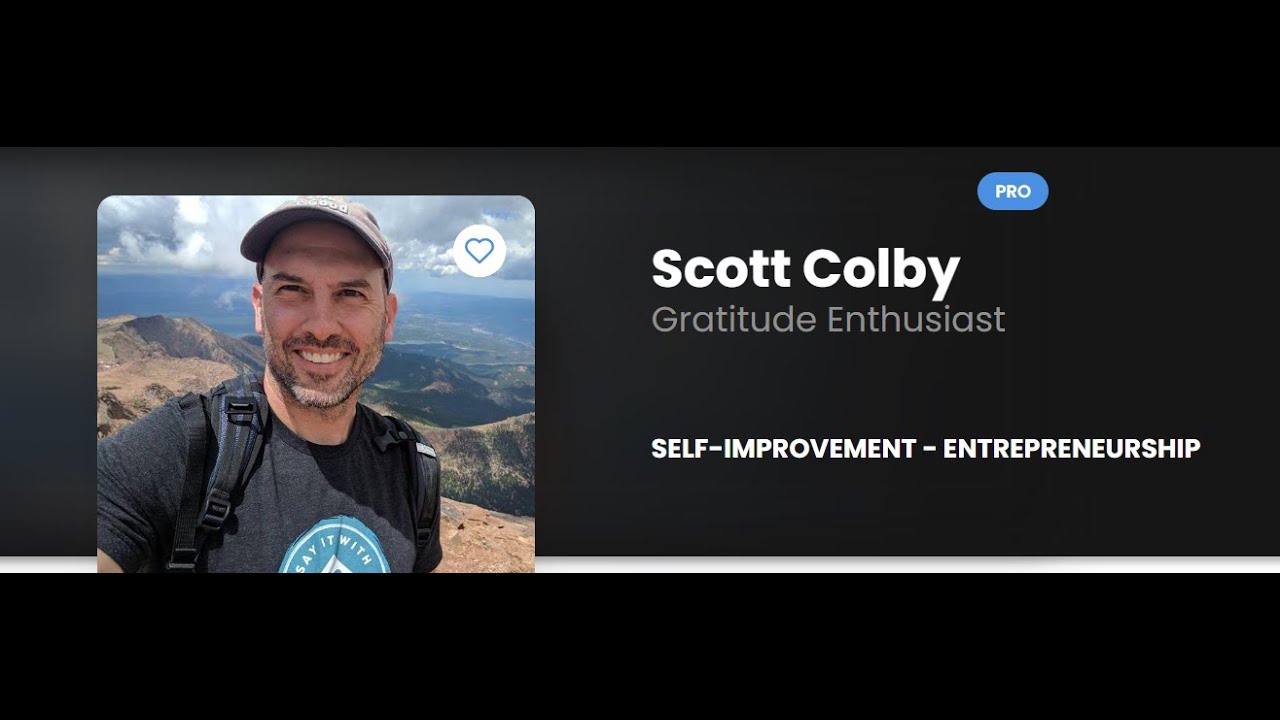 Scott Colby - Say it With Gratitude | Keynote Speaker - YouTube
