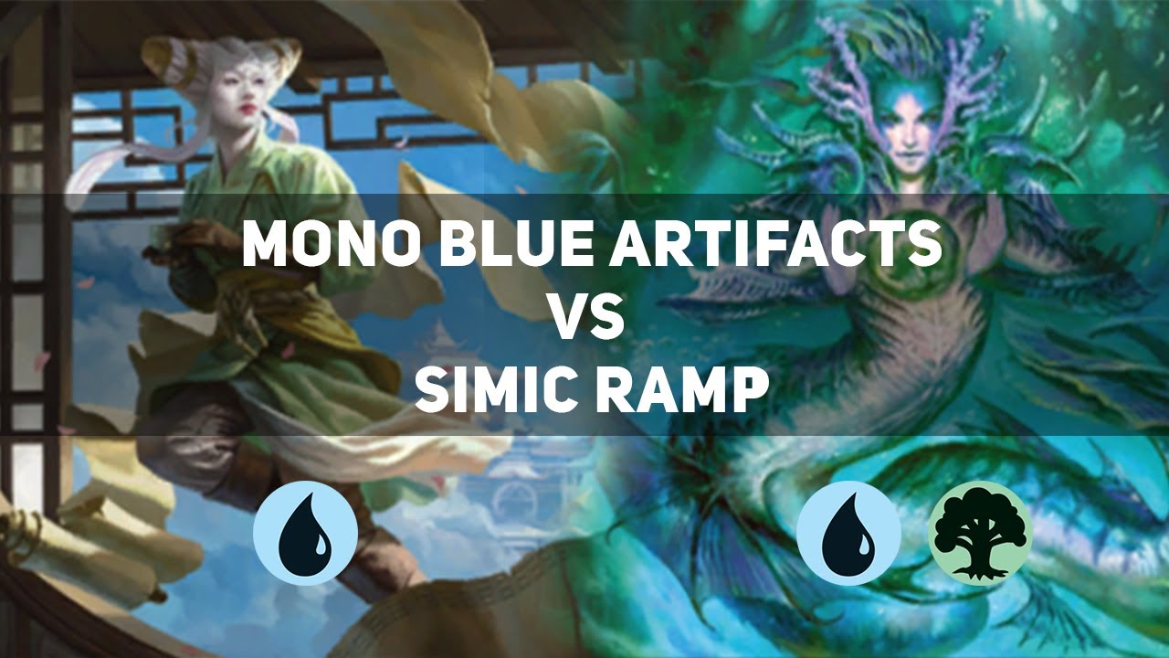 Mono Blue Artifacts vs Simic Ramp | Mythic | MTG Historic - YouTube