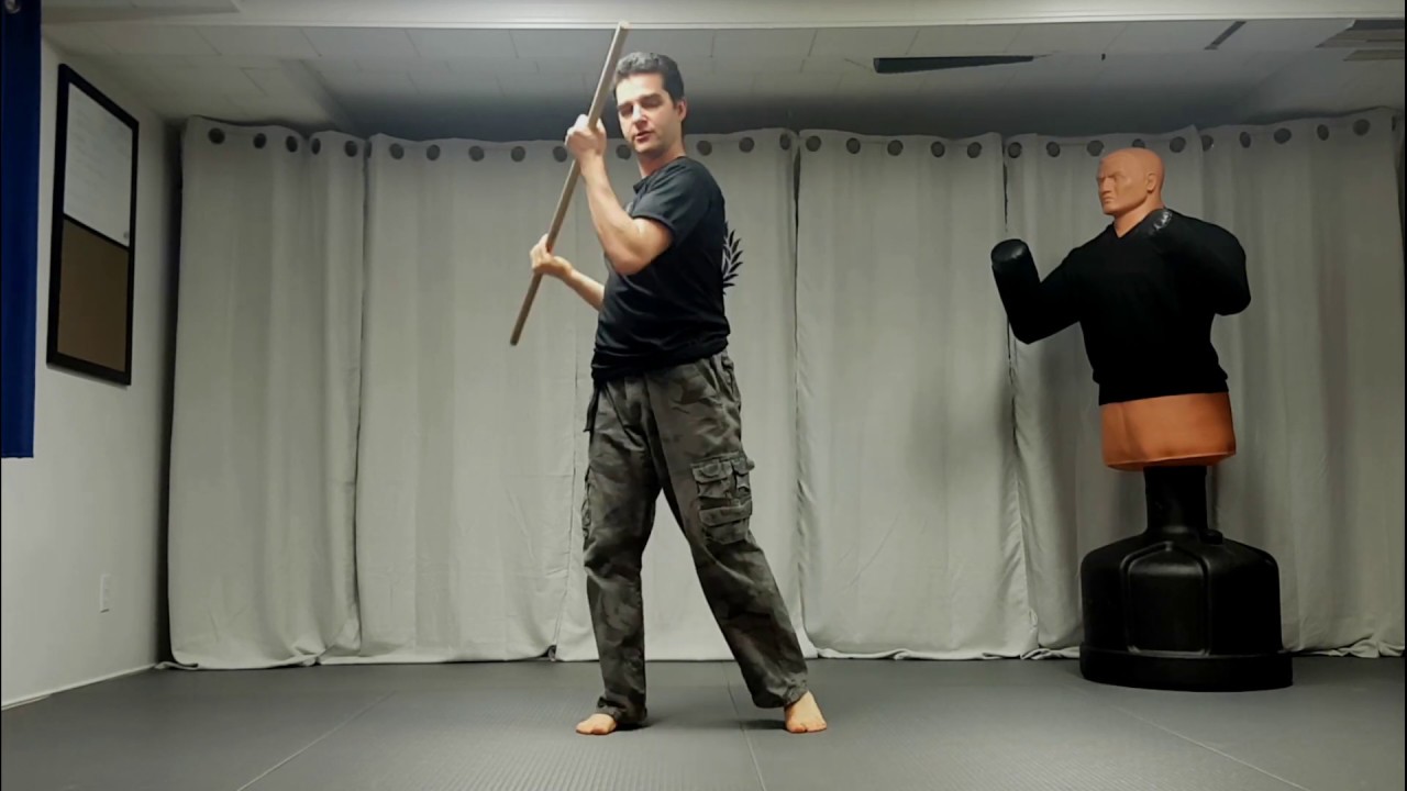 Bâton de combat - Échauffement 1 - YouTube