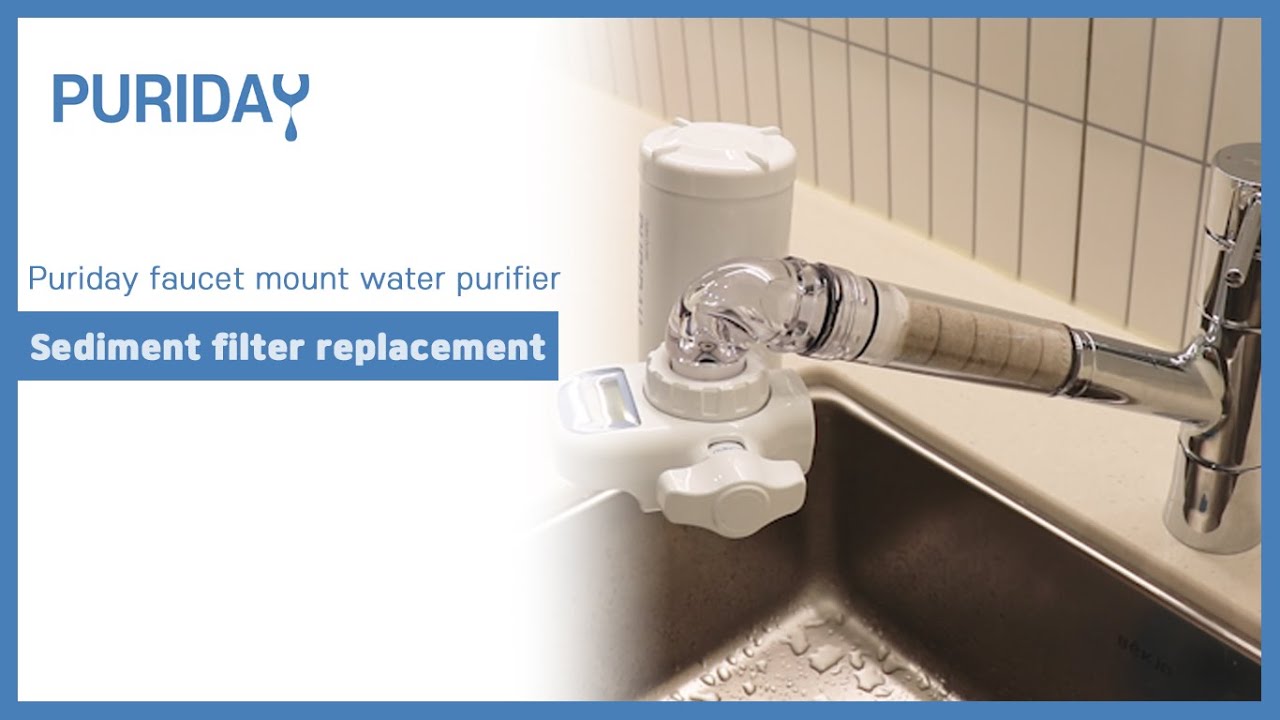 How to replace Puriday handle filter? (Hand pull out type only) - YouTube