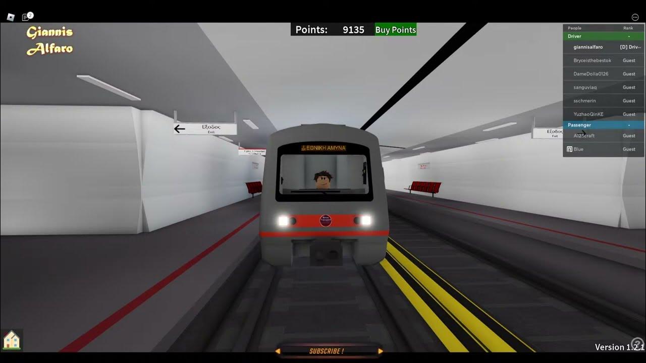 Athens Metro Roblox 馃敶 Live Youtube
