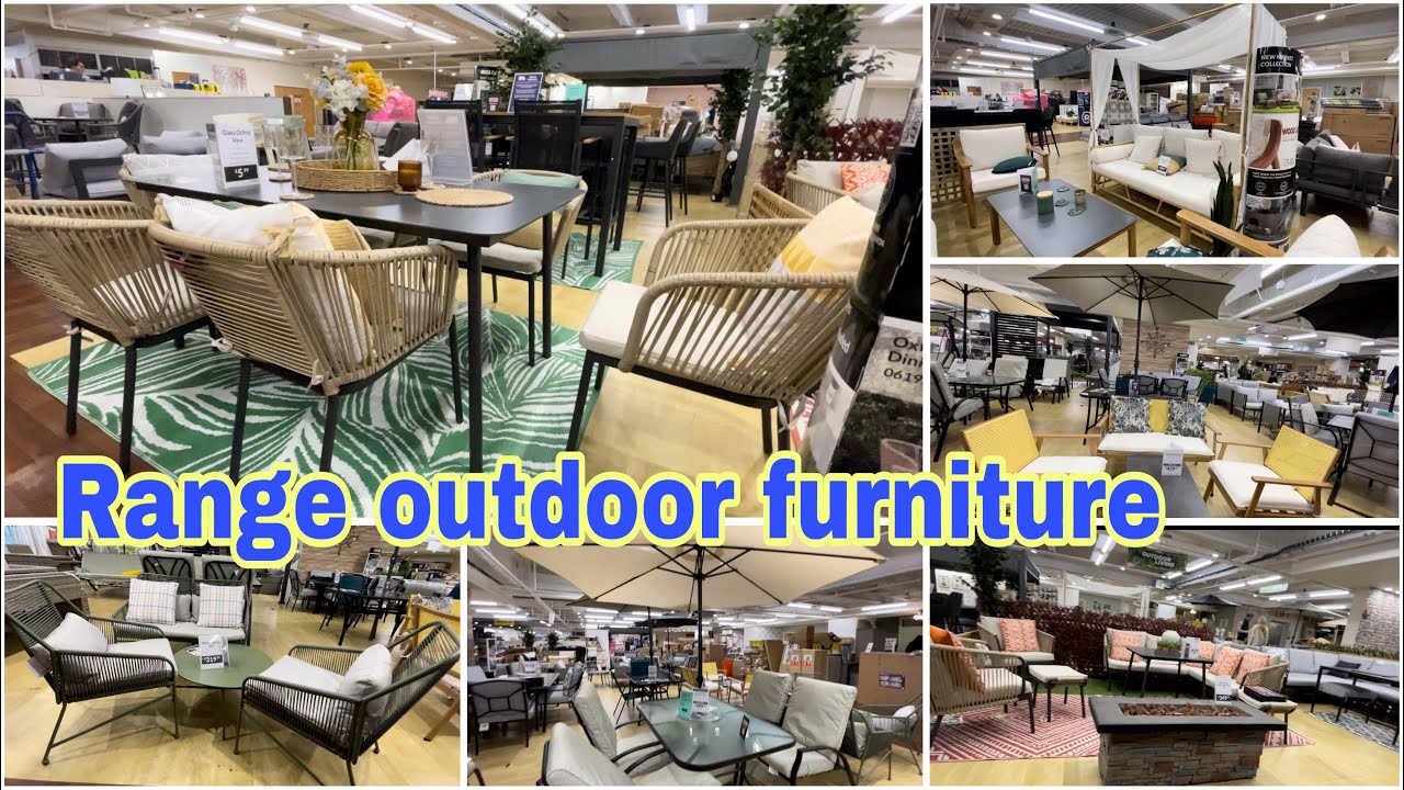 The Range store | outdoor furniture |what’s new in Range store in ...