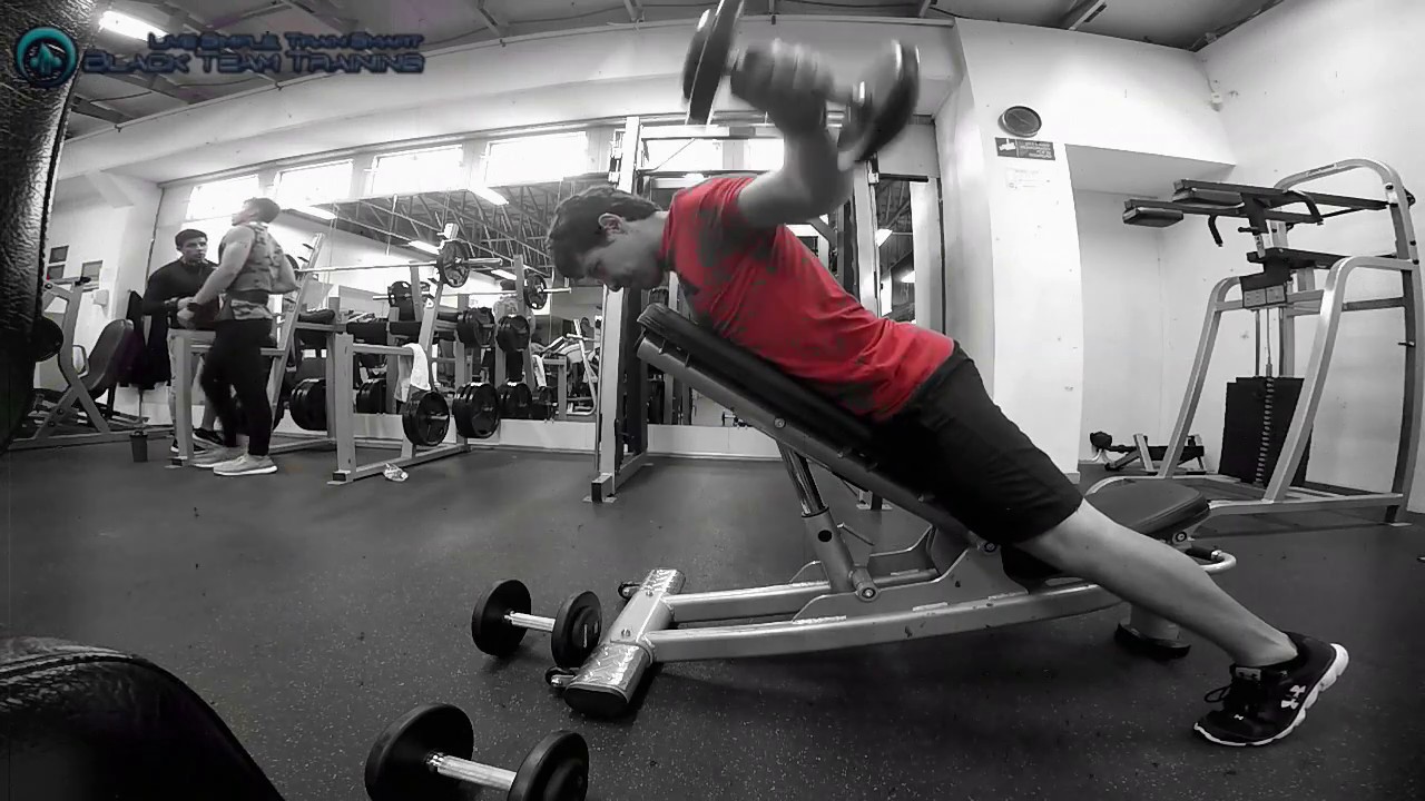 60 Incline Lateral Raise - YouTube