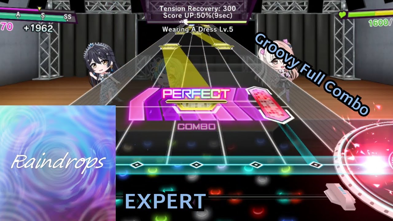 [EXPERT] Raindrops - Abyssmare ~ Great Full Combo ~ D4DJ Groovy Mix ...