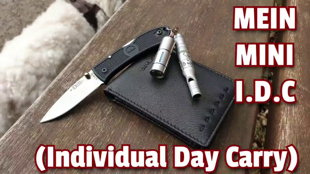 MEIN mini IDC // TDC (ToDayCarry) ☆ Weniger ist mehr? / IWA Carry ...