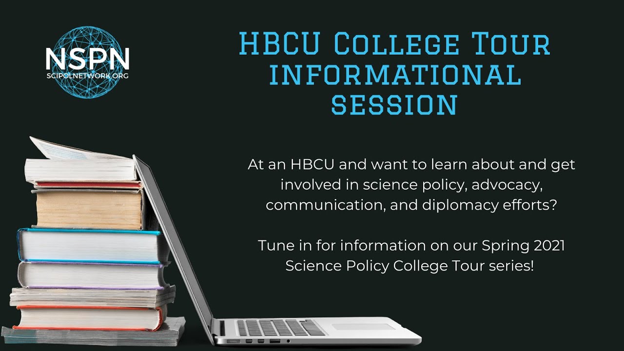 HBCU Science Policy College Tour Info Session | National Science Policy ...