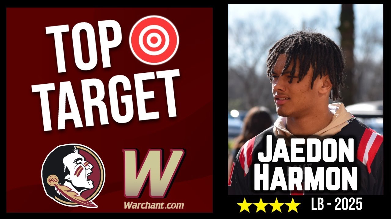 Jaedon Harmon 4* LB on Junior Day Experience, Fit at #FSU | FSU ...