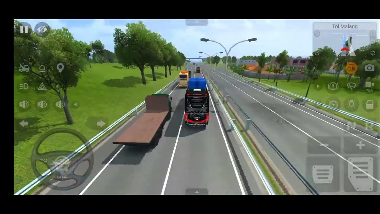 KODENAME BASURI V4.3.2 BUSSID MOONEYES,SEPANJANG 4METER - YouTube