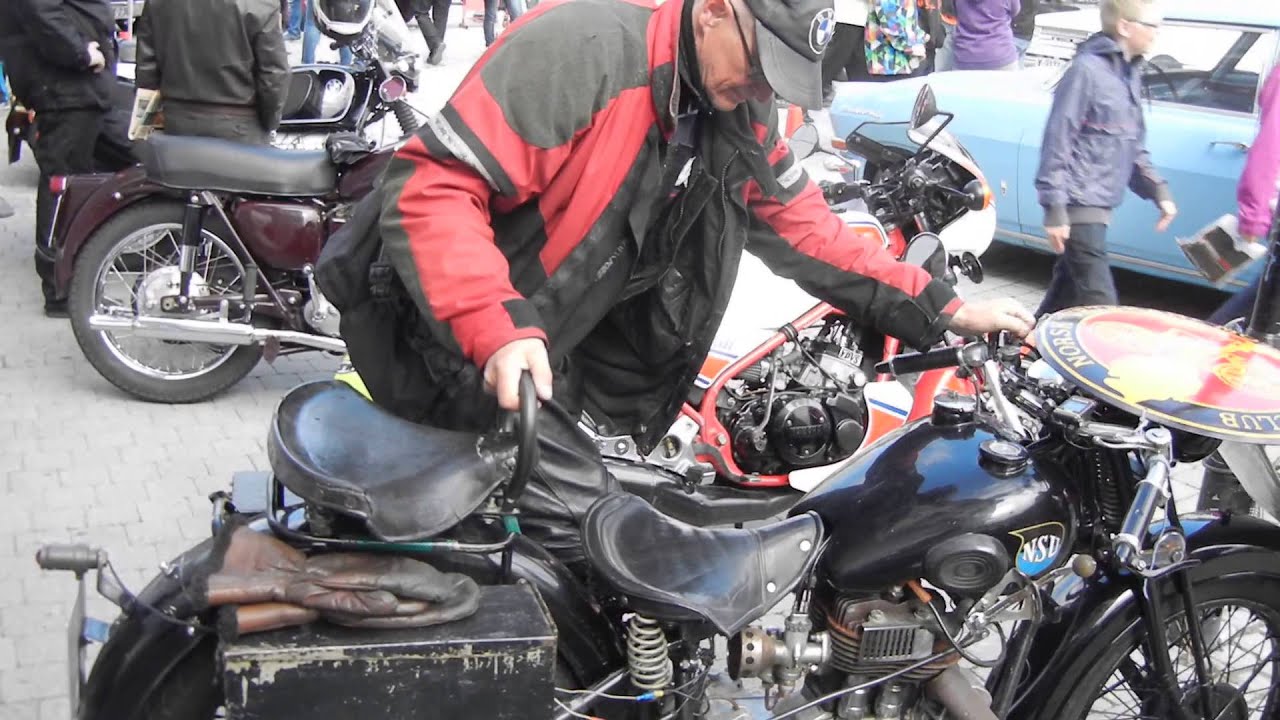 1934 NSU 601 TS - starting - YouTube