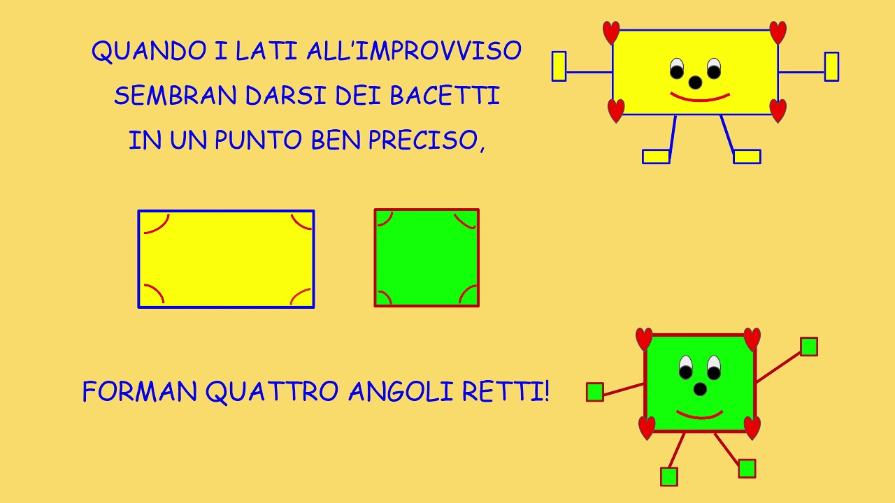 Il rettangolo e il quadrato - YouTube