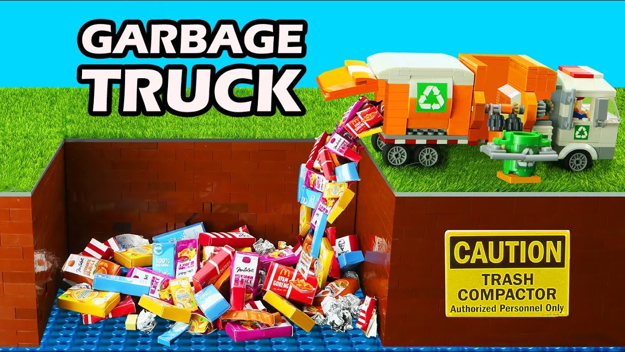I Build LEGO Automated Garbage Truck to Cleaning Street - YouTube