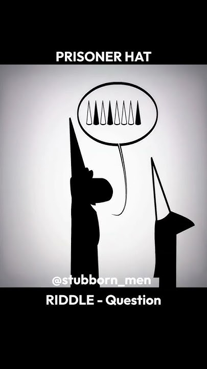 Can you solve the prisoner hat riddle? - YouTube