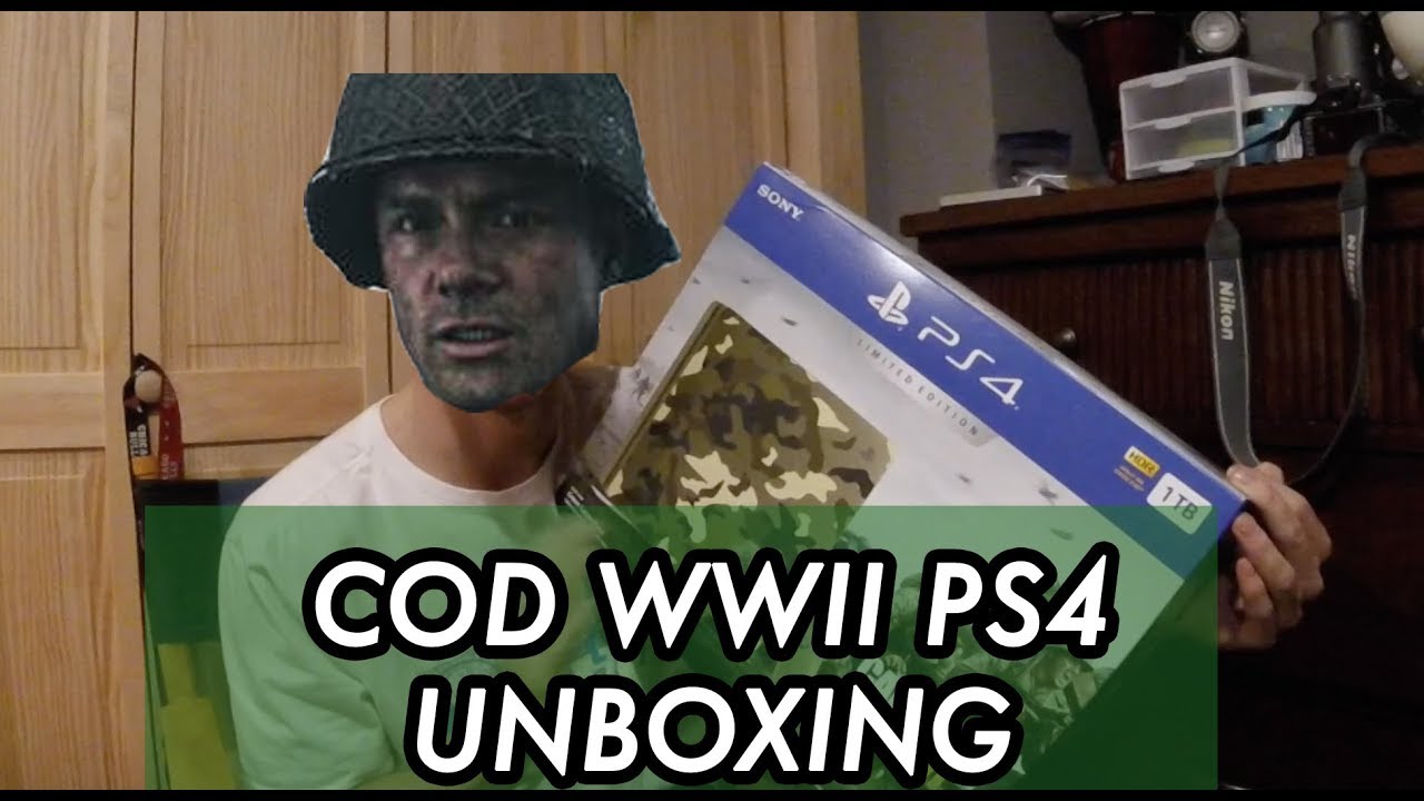 PS4 CoD WWII Limited Edition UNBOXING!!!!!! - YouTube