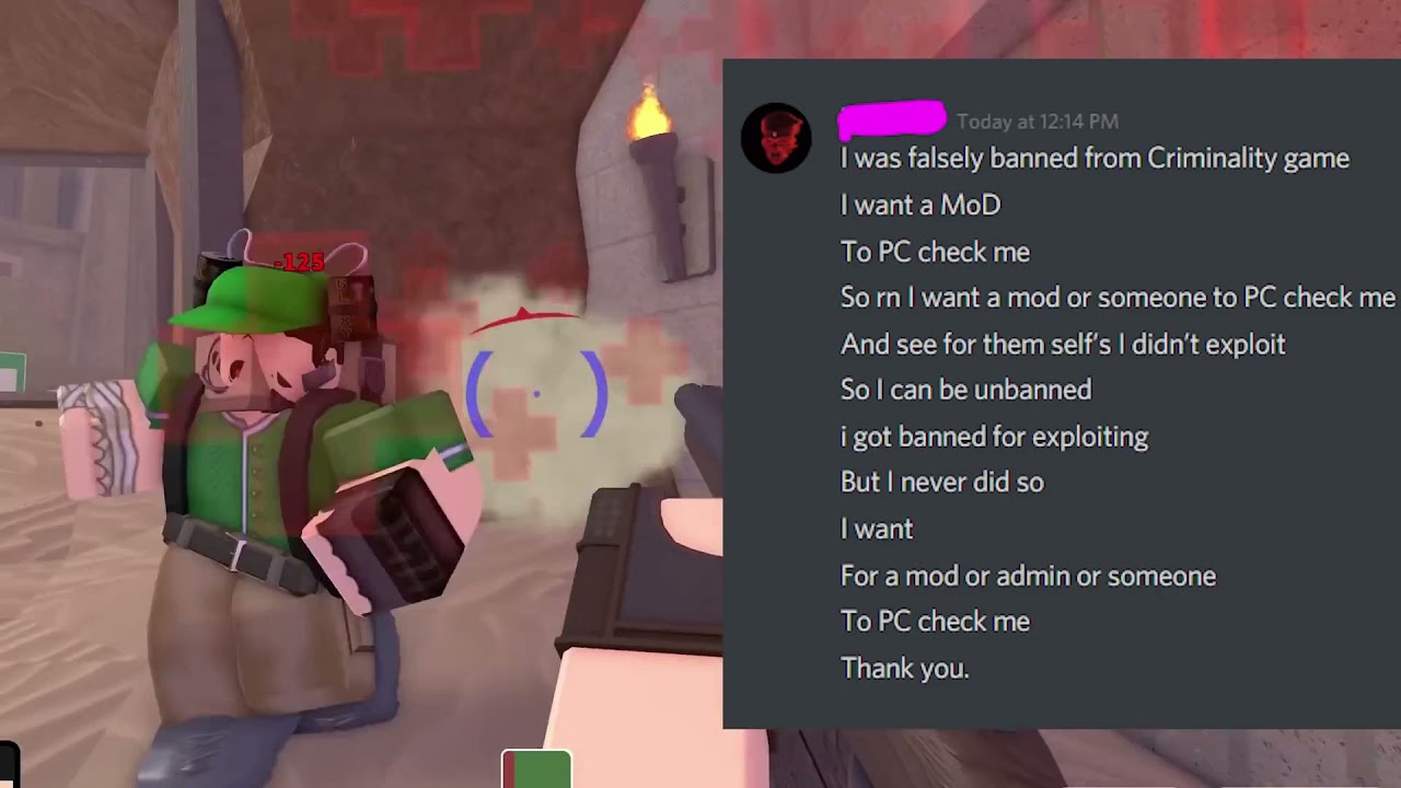 Roblox Player Requests A "PC Check" - YouTube