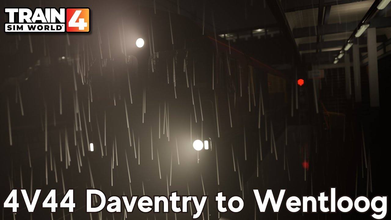 4V44 Daventry to Wentloog - Birmingham Cross-City - Class 66 - Train ...