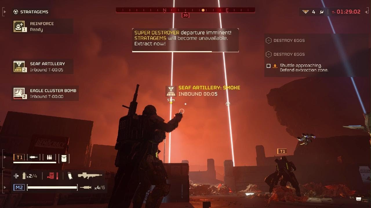 Average Helldivers Extraction - YouTube