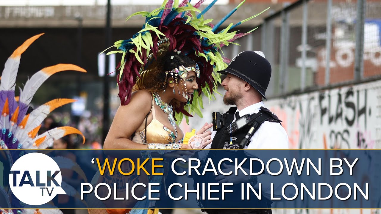 'Woke Crackdown' By Police Chief In London - YouTube