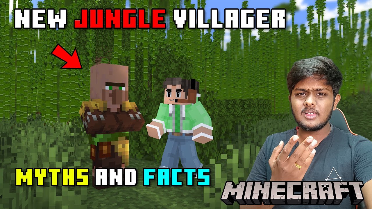 New Jungle Villagers ? | Myths And Facts | Minecraft In Telugu | GMK ...