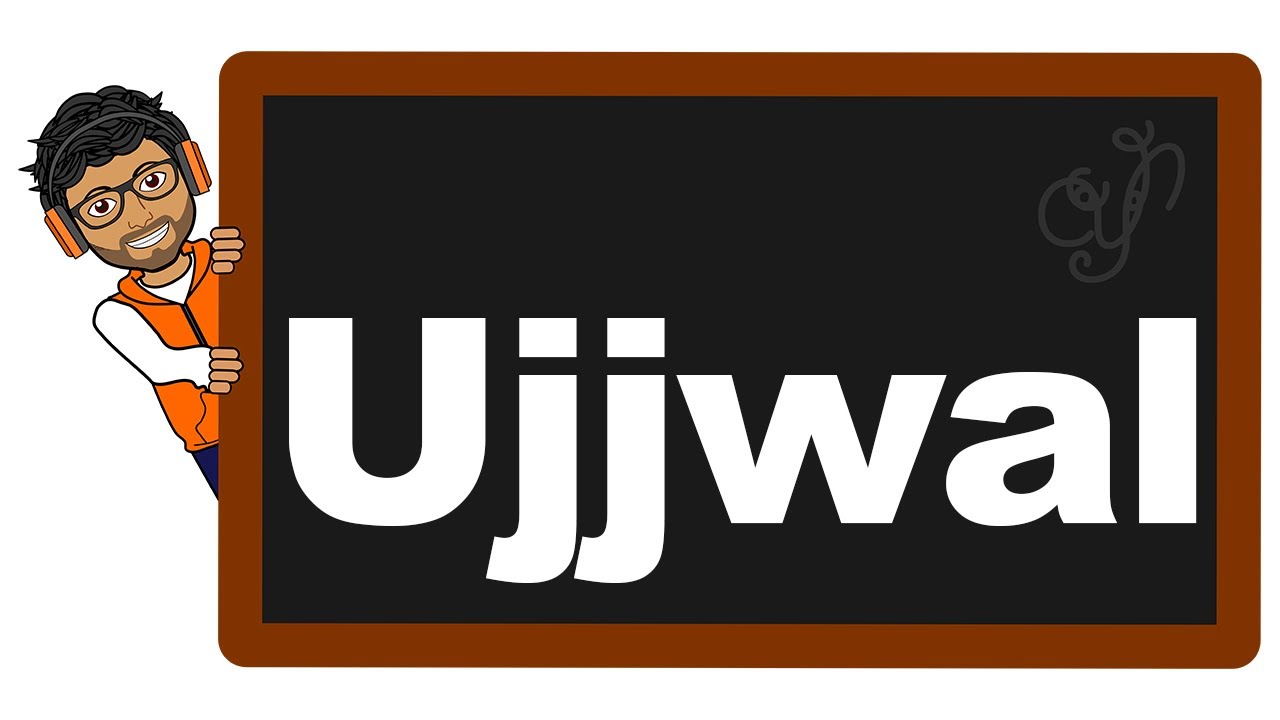 Ujjwal Name Logo