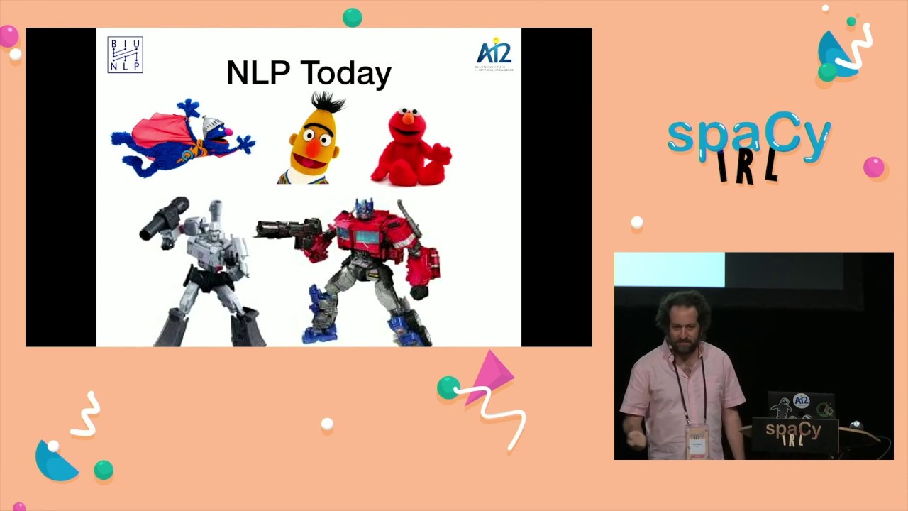 Yoav Goldberg: The missing elements in NLP (spaCy IRL 2019) - YouTube