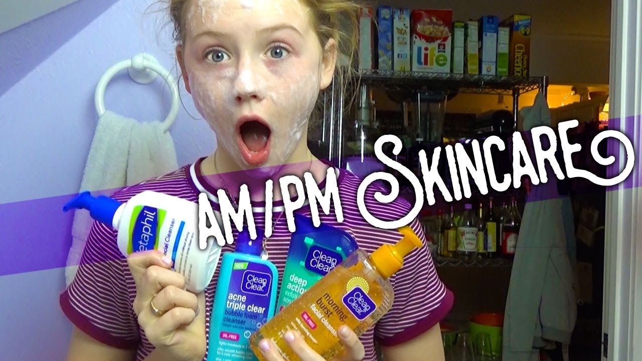 Everyday Skincare Routine, Teen, Tween, Clear Skin 2017 | TILLY BEE ...