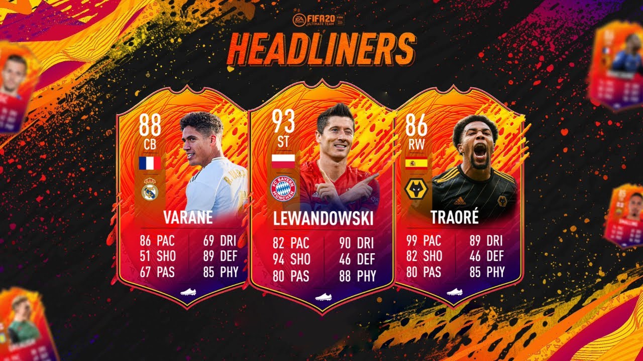 HEADLINERS CONFIRMED! FIFA 20 HEADLINERS PREDICTIONS! FIFA 20 Ultimate ...