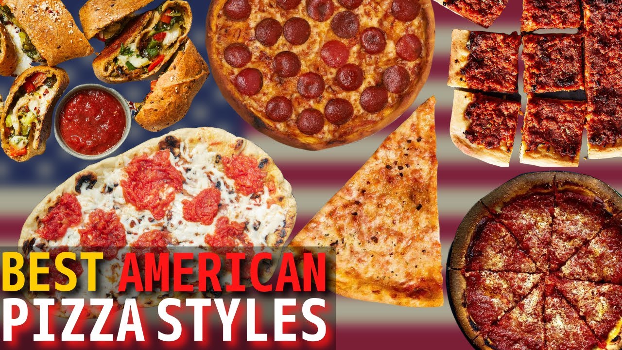 Top 10 Best American Pizza Styles | Best American Food - YouTube