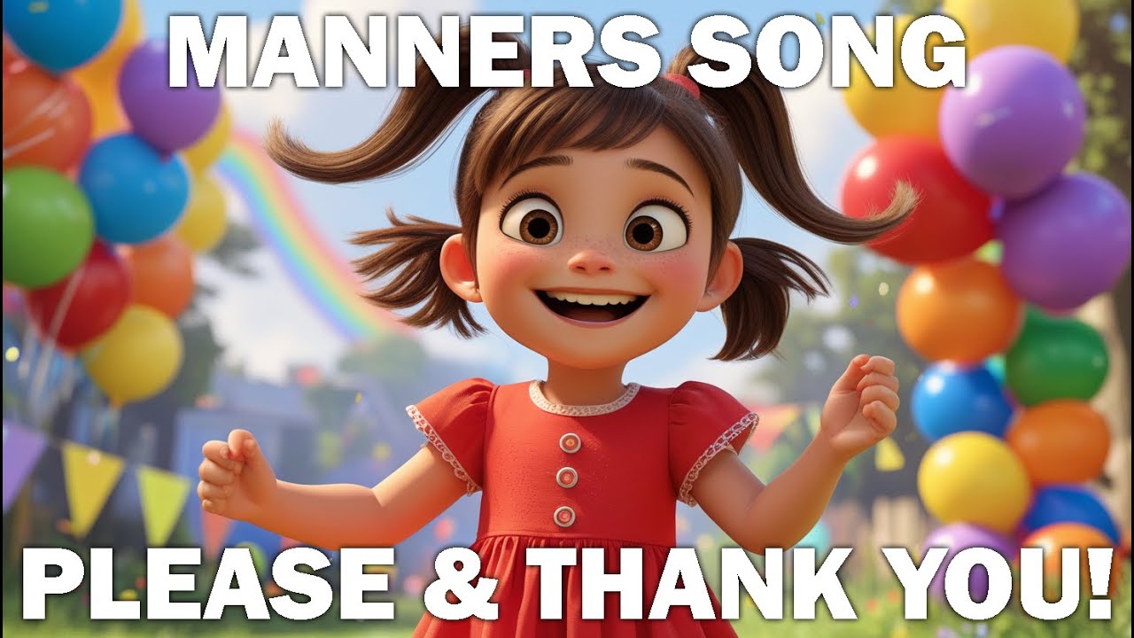 Good Manners Song | Please & Thank You | Excuse Me! | Be Kind ...