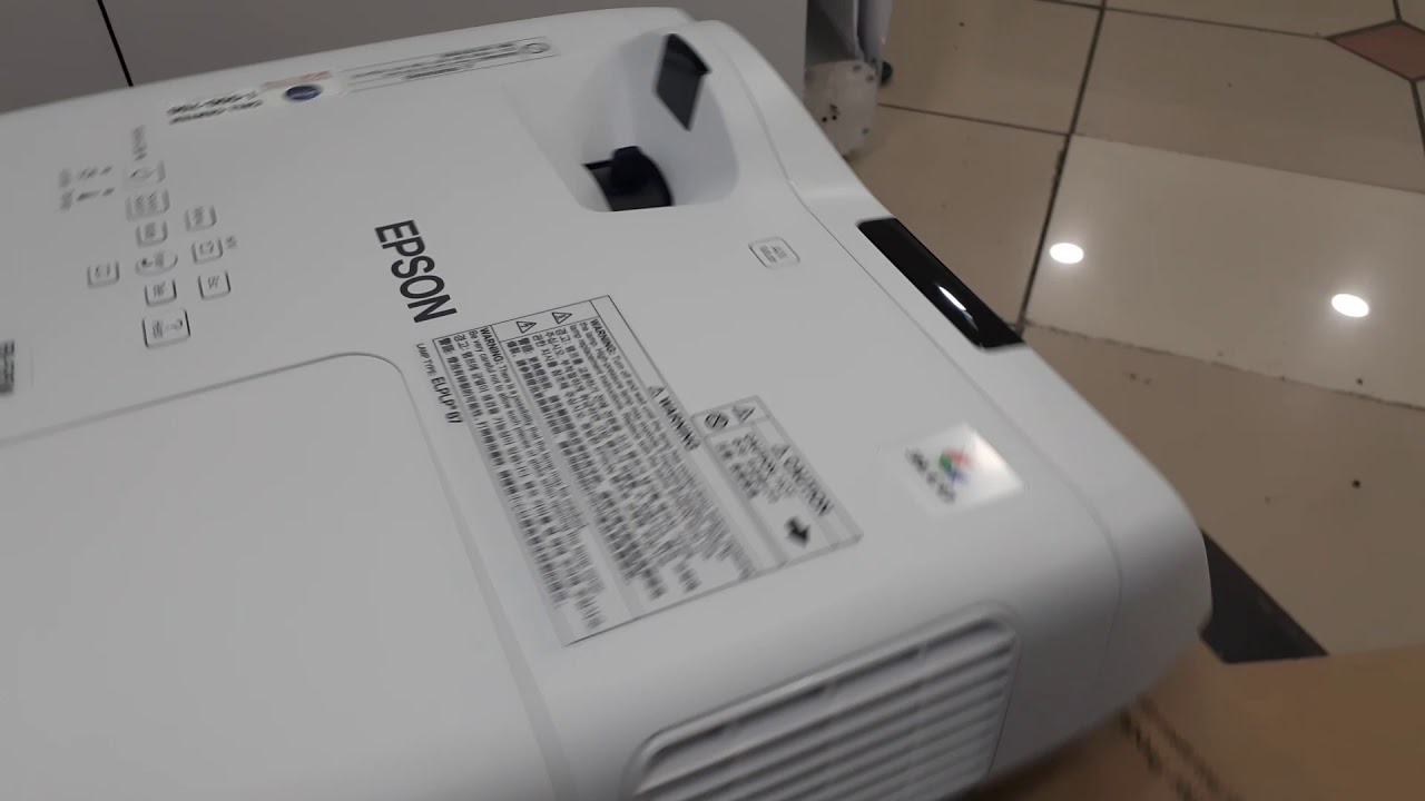 Projector EPSON EB-535W Short Throw - 3400 Ansi - WXGA - YouTube